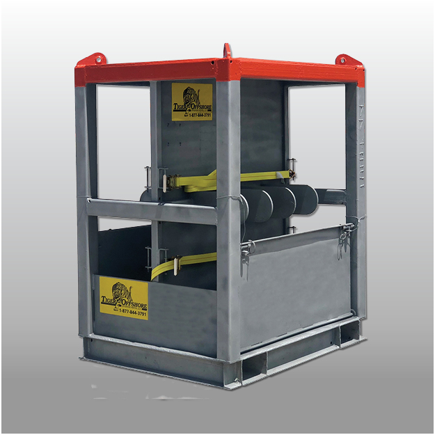 Gas Bottle Rack - Tiger Offshore Rentals
