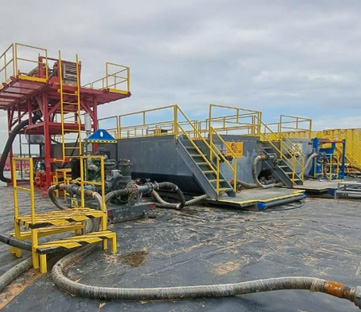 Liquid Mud Plants (LMP) Services - Tiger Offshore Rentals